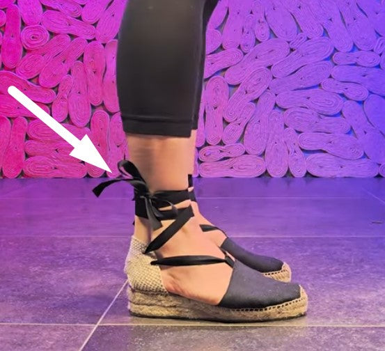 How to tie the espadrilles ribbons – diegos.com